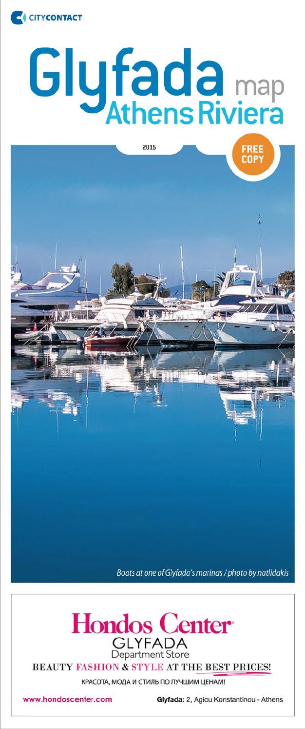 Glyfada Athens Riviera Map 2015 by City Contact - Issuu