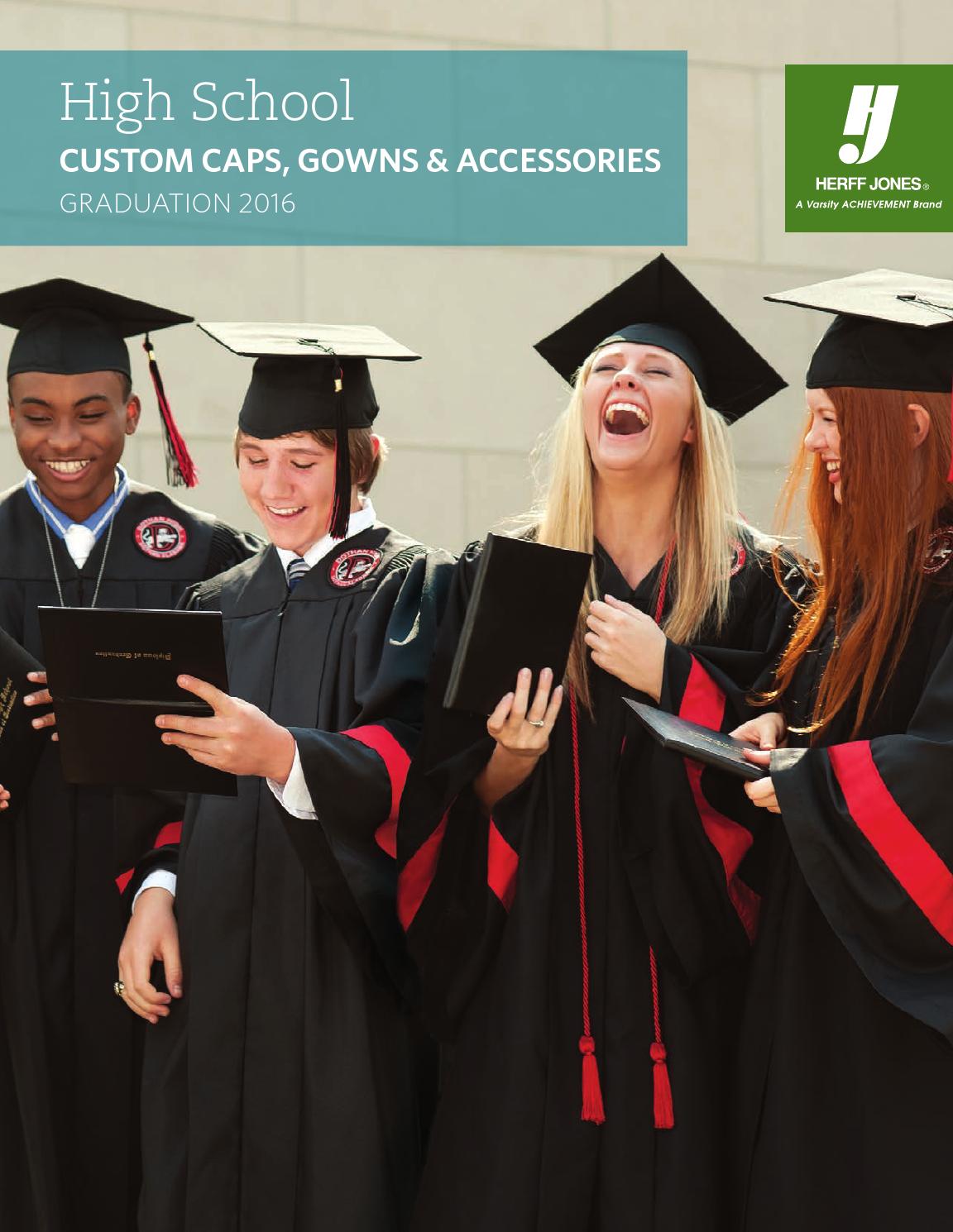 Herff Jones High School Caps Gowns 2016 By Herff Jones Issuu