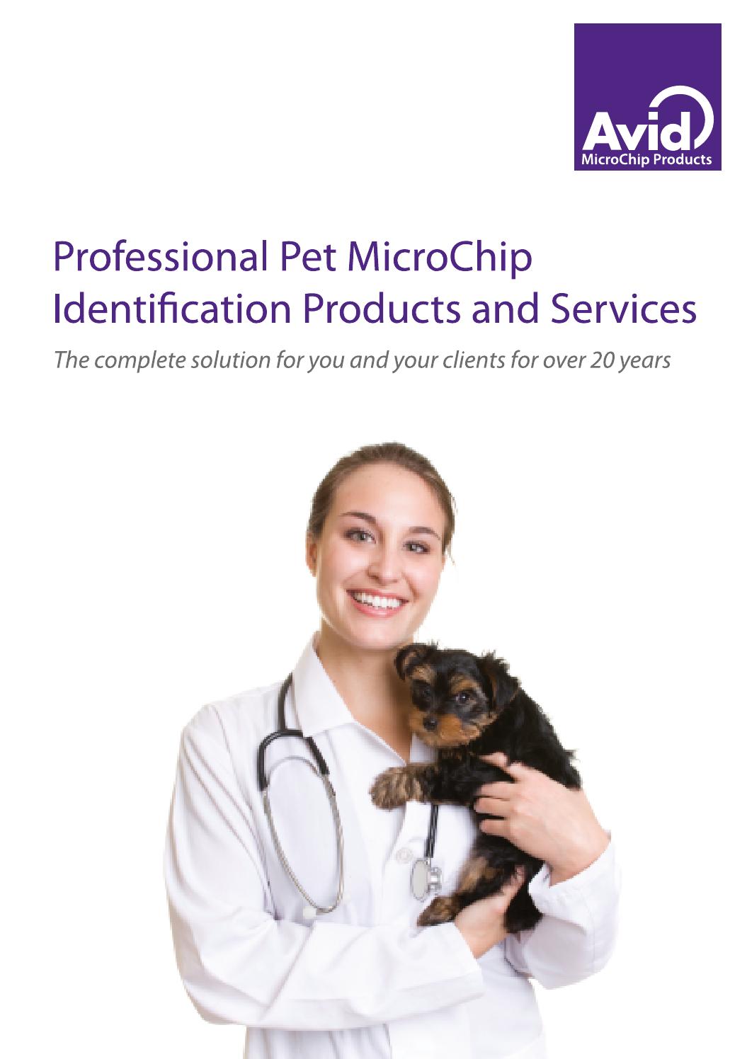 Avid Microchip Brochure 2015 by Cogent Multimedia Ltd - Issuu