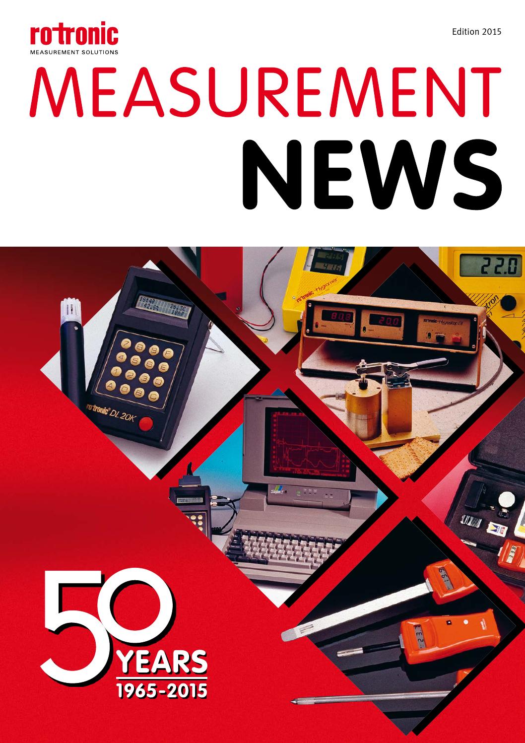 Measurement News 2015 by ROTRONIC AG - Issuu
