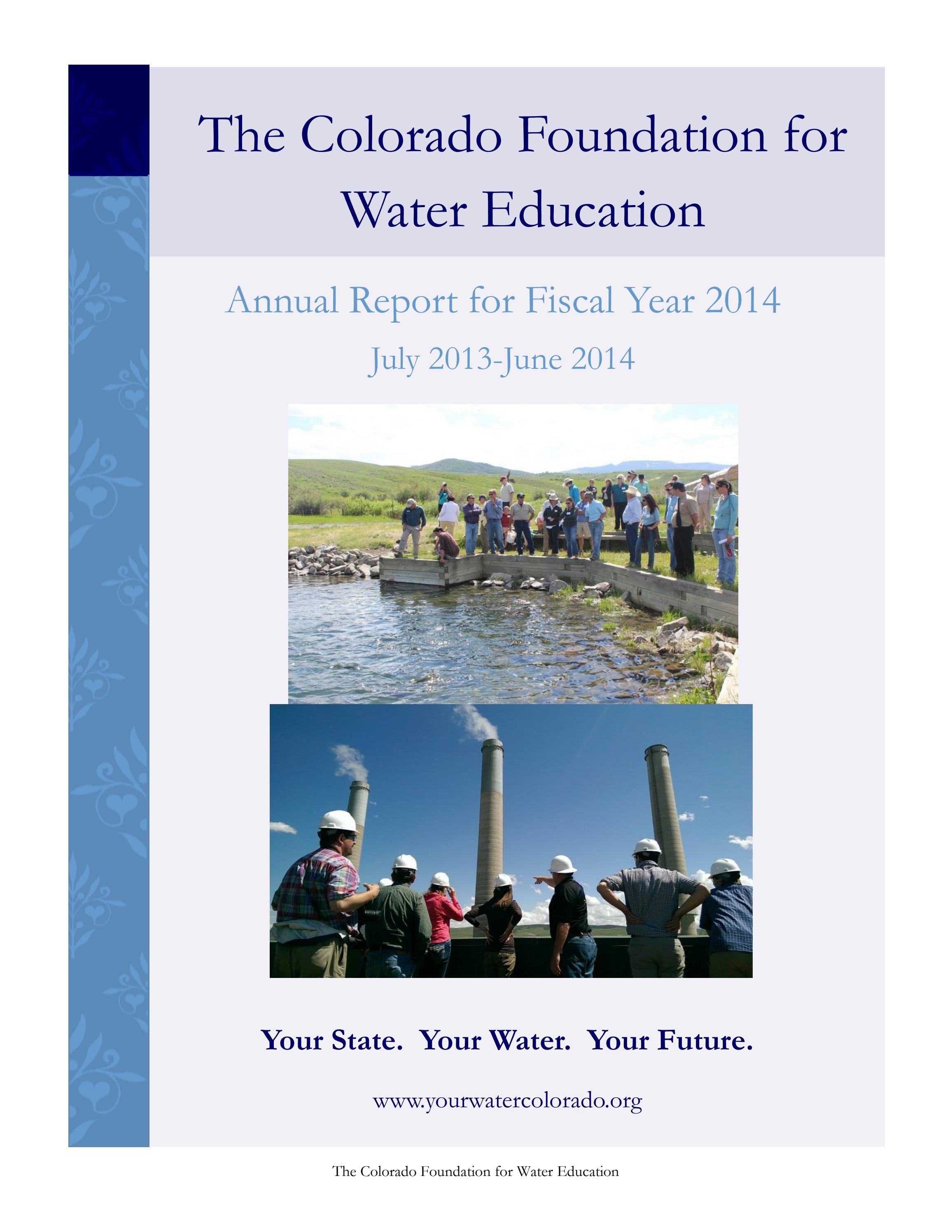 2014 annual report by Water Education Colorado - Issuu