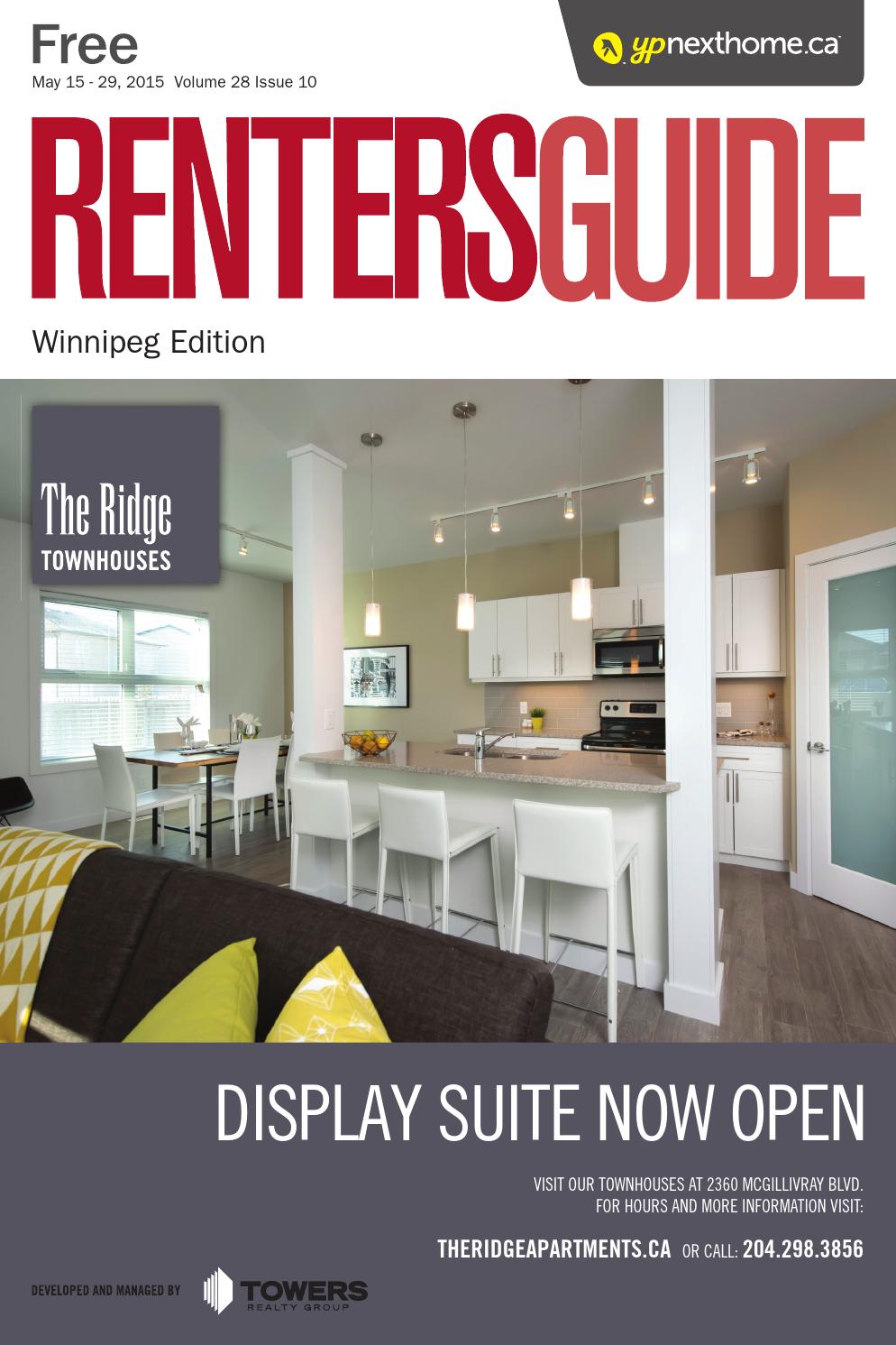 WINNIPEG Renters Guide - 15 May, 2015 by NextHome - Issuu