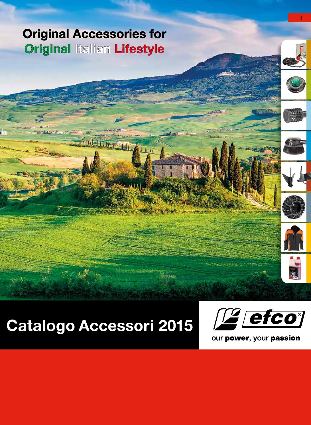 Efco - Catalogo Accessori 2015 by Emak Spa - Issuu