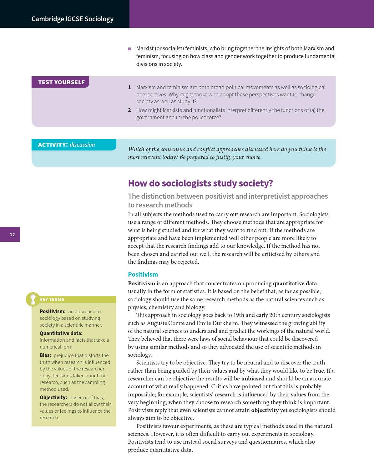 Cambridge IGCSE Sociology Coursebook by Cambridge International ...