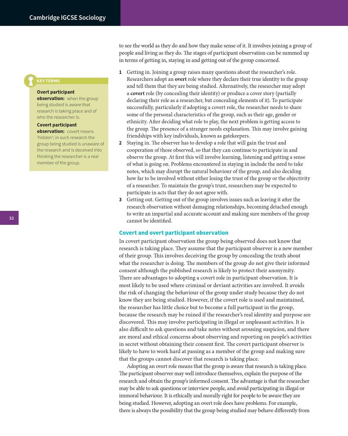 Cambridge IGCSE Sociology Coursebook by Cambridge International ...