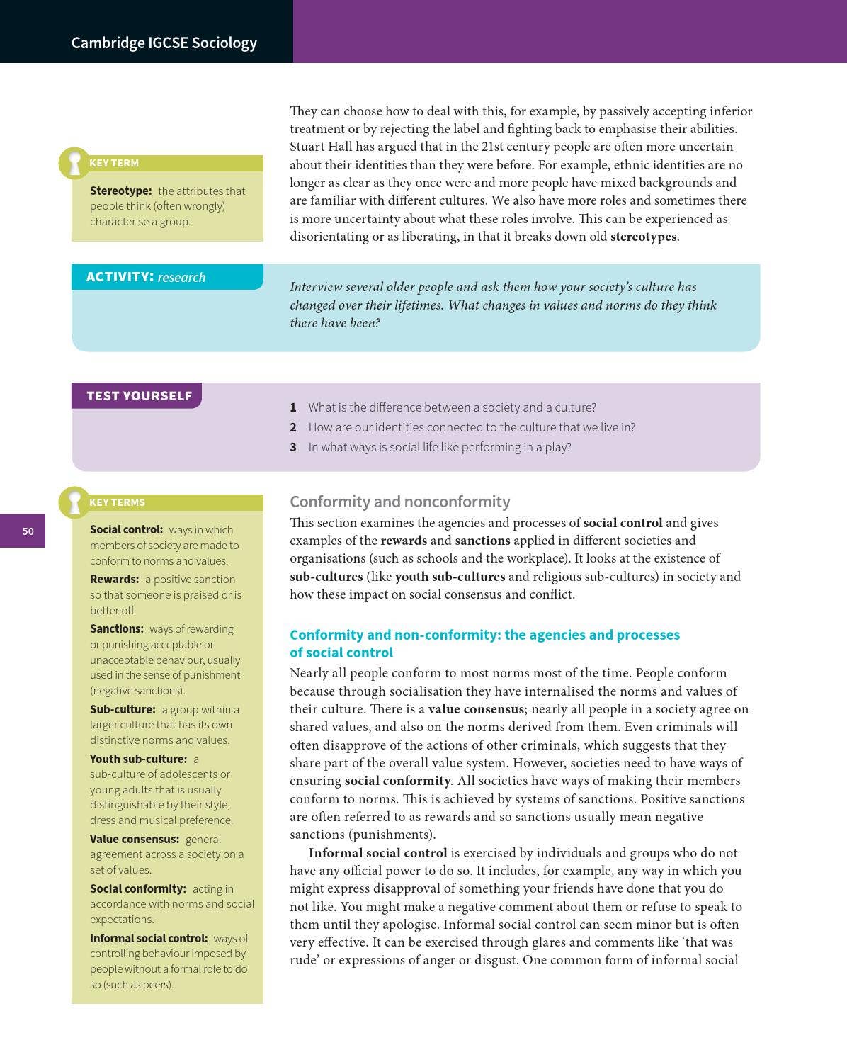Cambridge IGCSE Sociology Coursebook by Cambridge International ...