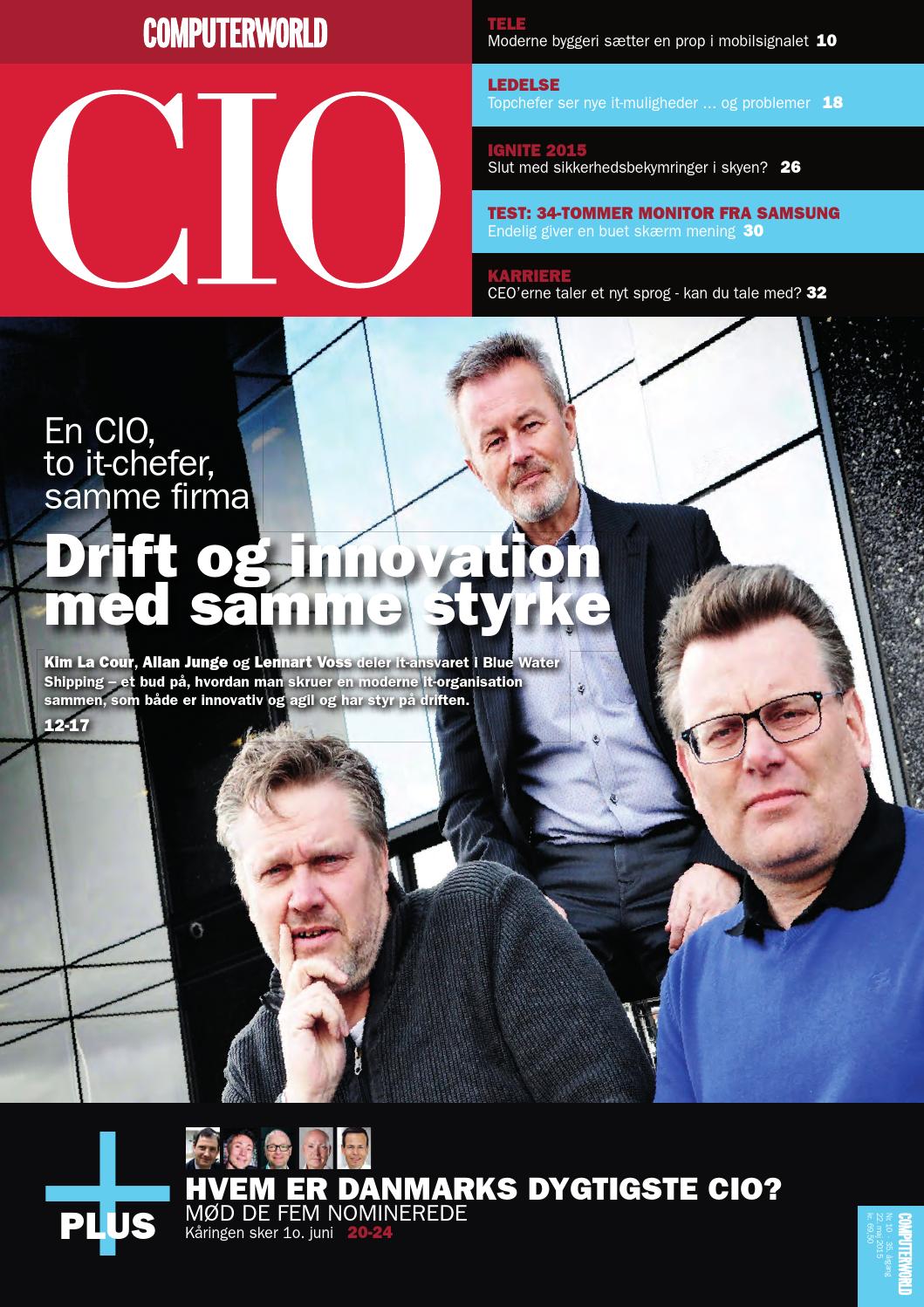 Computerworld CIO maj 2015 by Computerworld A/S - Issuu