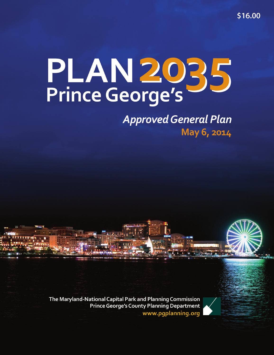 Plan 2035 Approved General Plan by The Maryland-National Capital Park ...