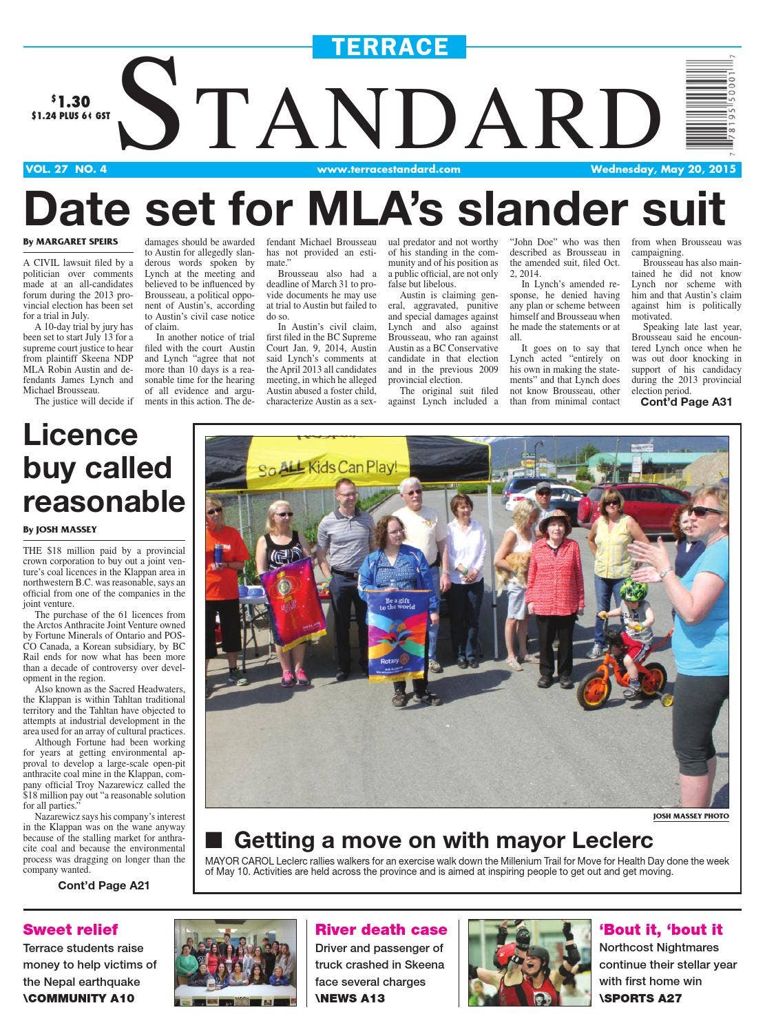 Terrace Standard, May 20, 2015 by Black Press Media Group - Issuu