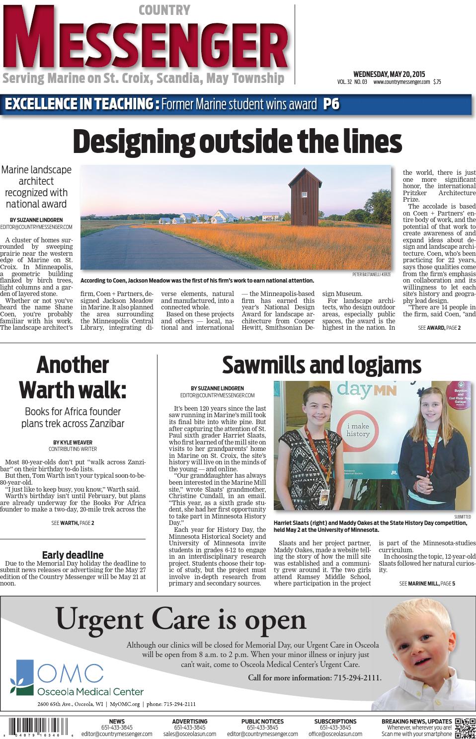 Messenger 5 20 15 by Country Messenger - Issuu