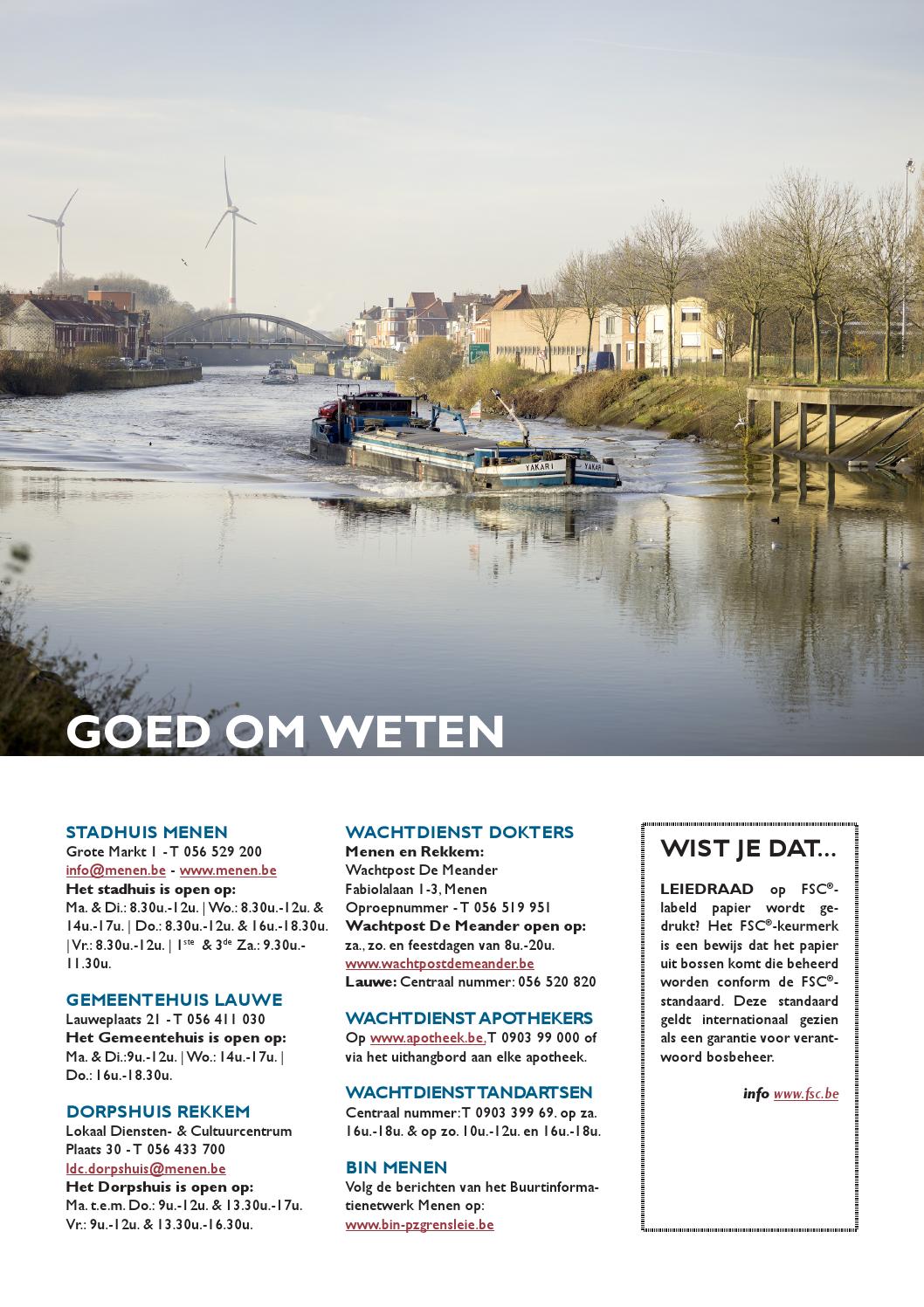 Stadsmagazine LEIEDRAAD | Stad Menen | juni 2015 by Stad Menen - Issuu