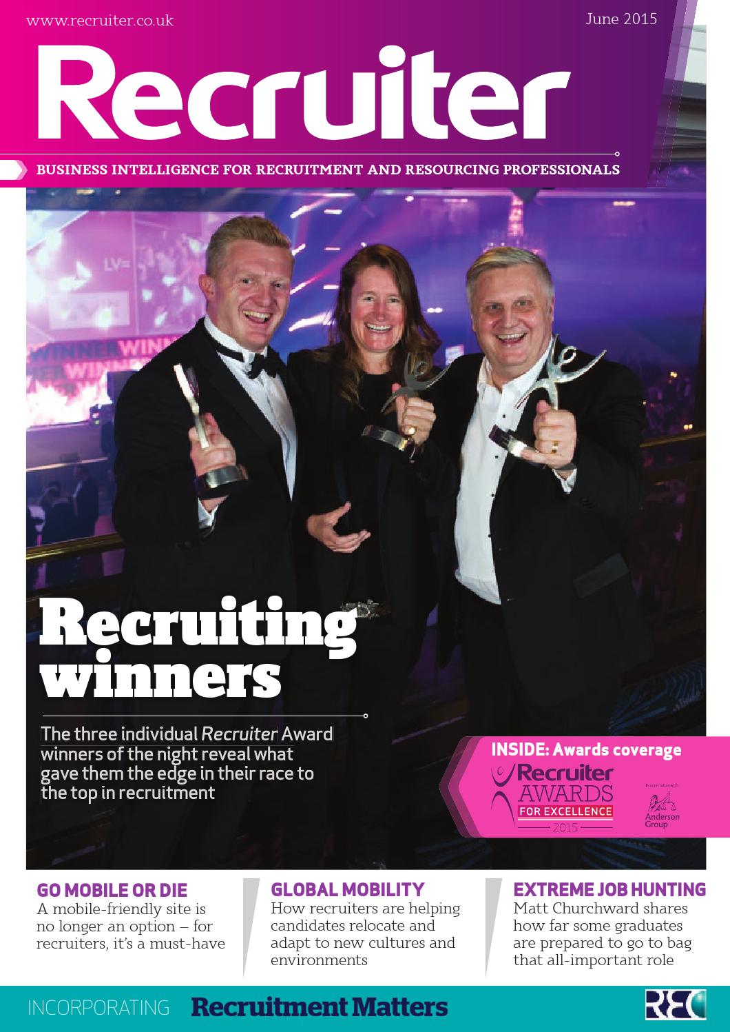 Recruiter - June 2015 by Redactive Media Group - Issuu