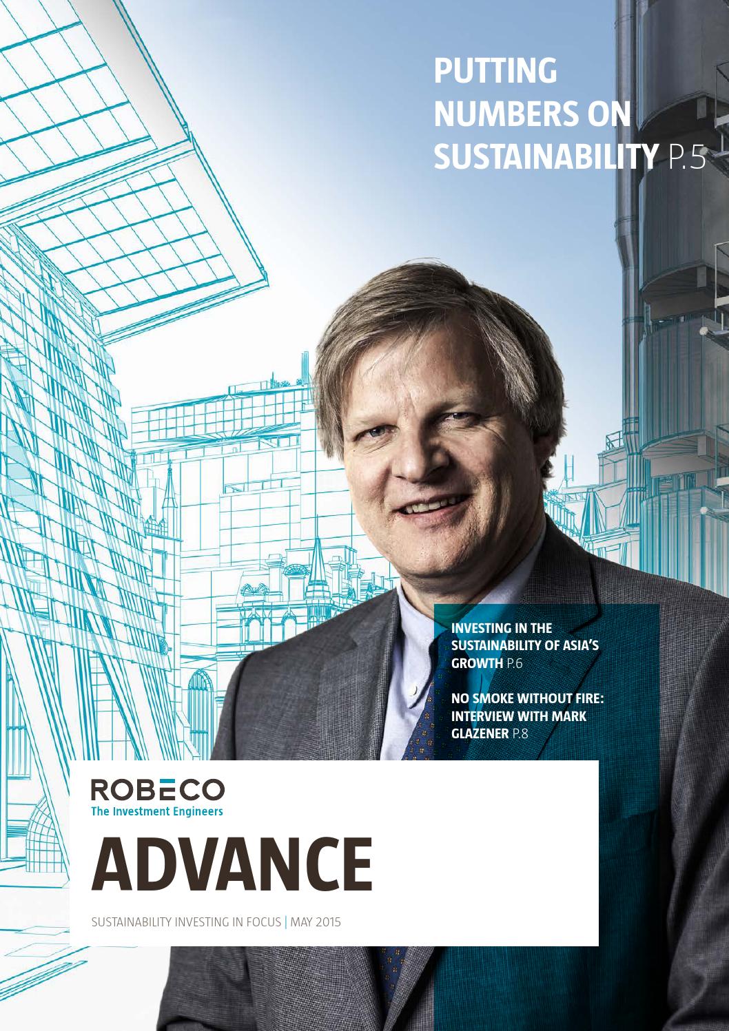 Advance magazine Q1 2015 by Robeco - Issuu