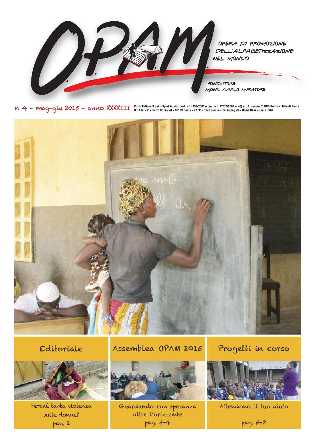 2015_4_Rivista_OPAM_Mag-Giu 2015 by OPAM - Issuu