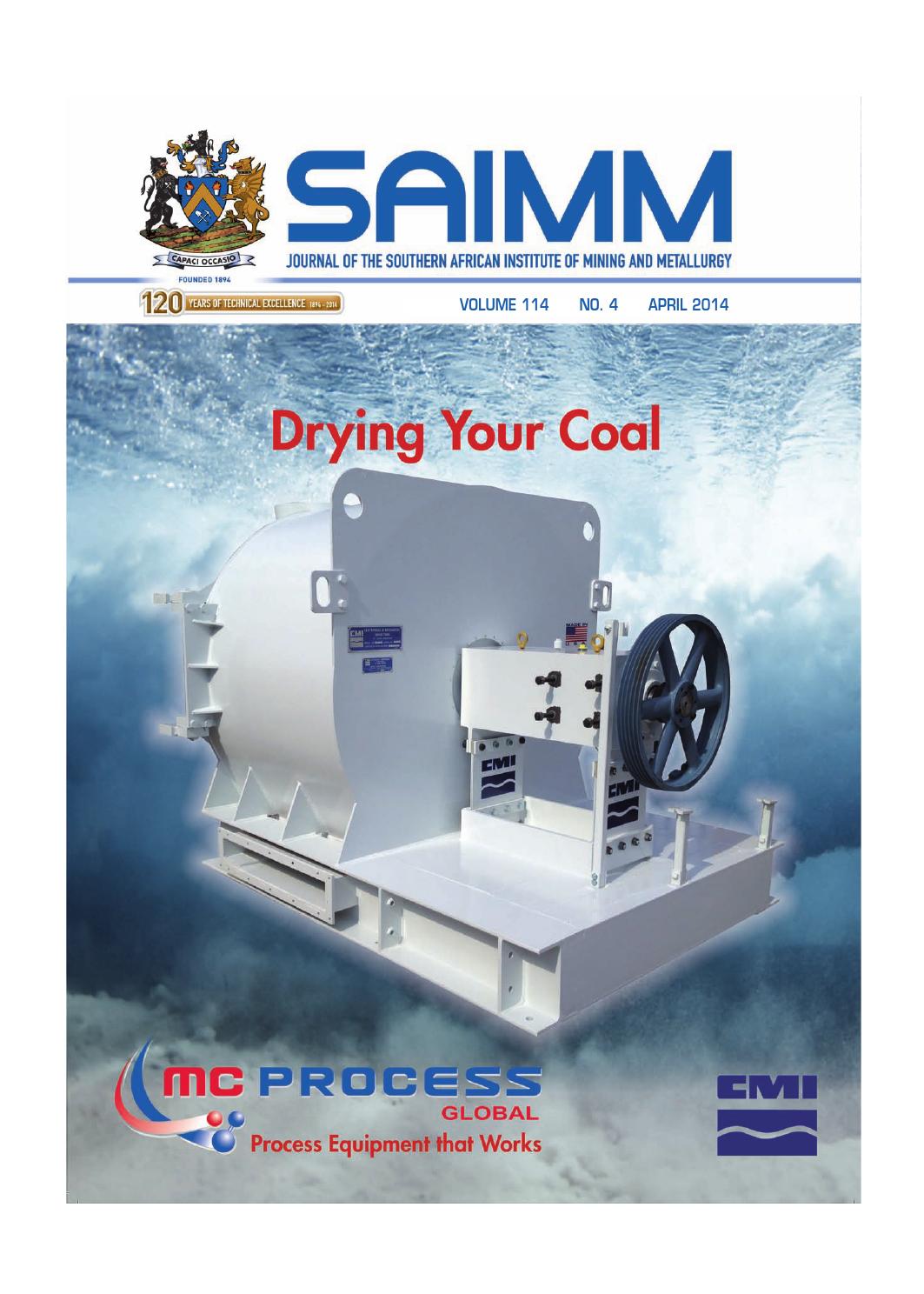 Saimm 201404 apr by SAIMM - Issuu