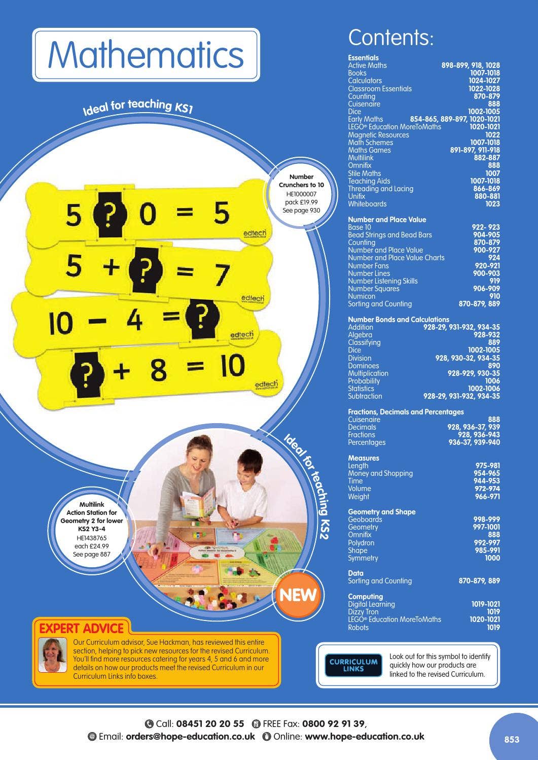 Hope Education Catalogue 2015/16 - Mathematics by Findel Ltd - Issuu