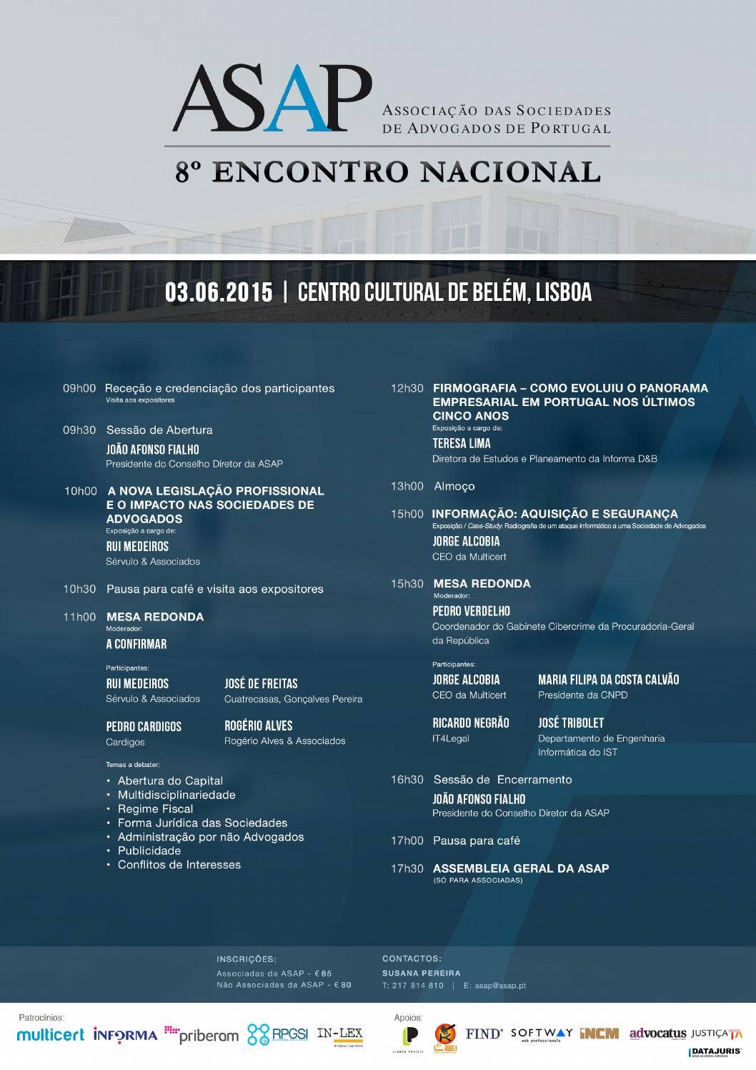 ASAP | Programa - 8º Encontro Nacional by LPM Comunicação - Issuu