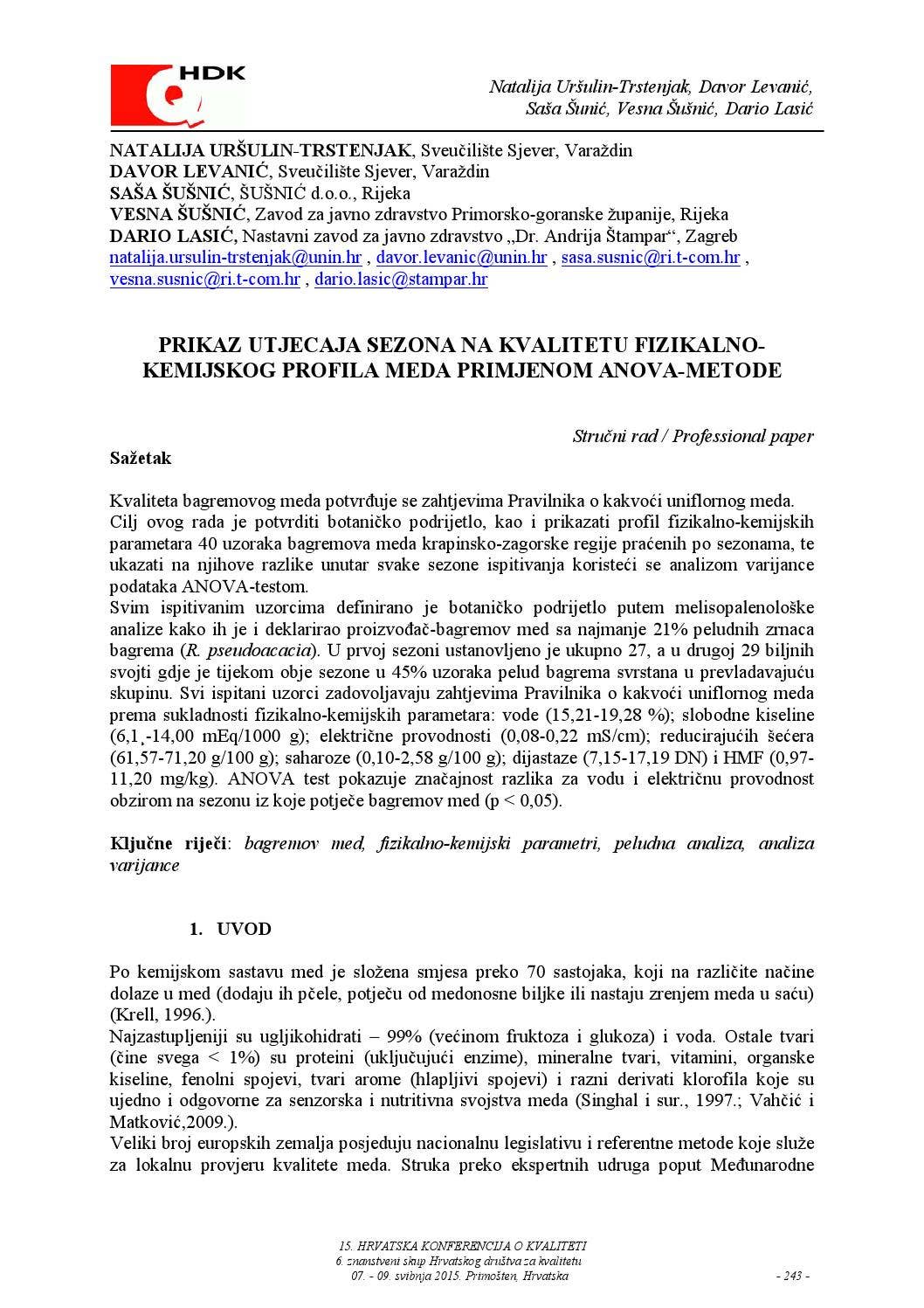 Ursulin trstenjak levanic susnuc by kvaliteta.net - Issuu