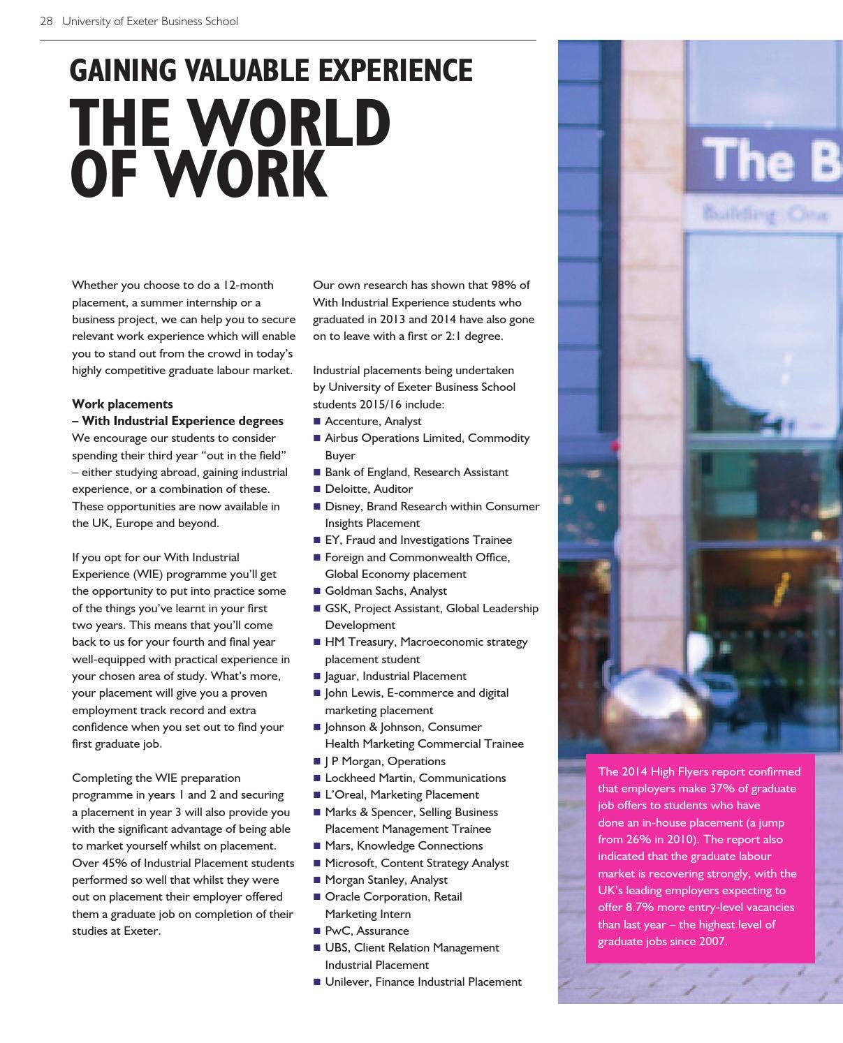 Business School Undergraduate Prospectus 2016 by University of Exeter ...