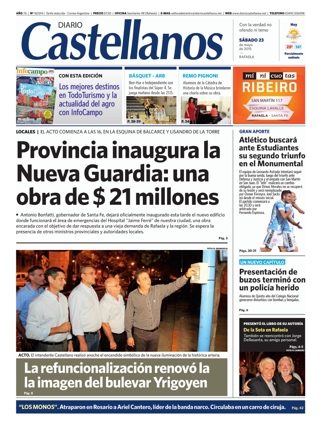 Diario Castellanos 23-05 by Diario Castellanos - Issuu