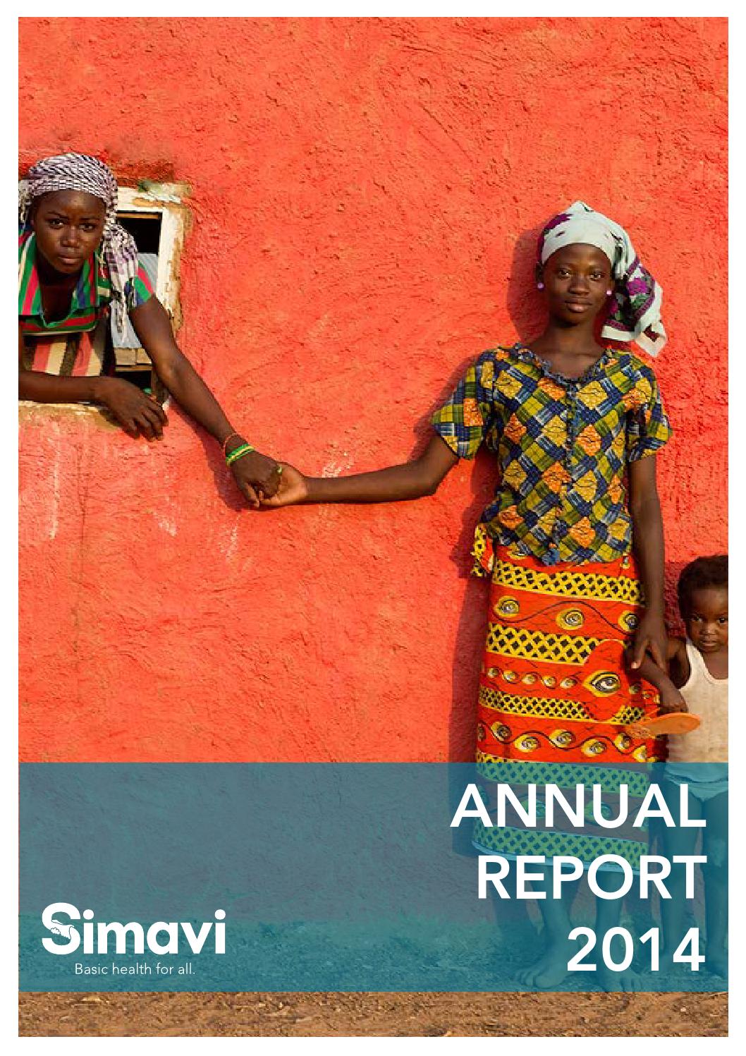 Simavi annual report 2014 by Simavi - Issuu