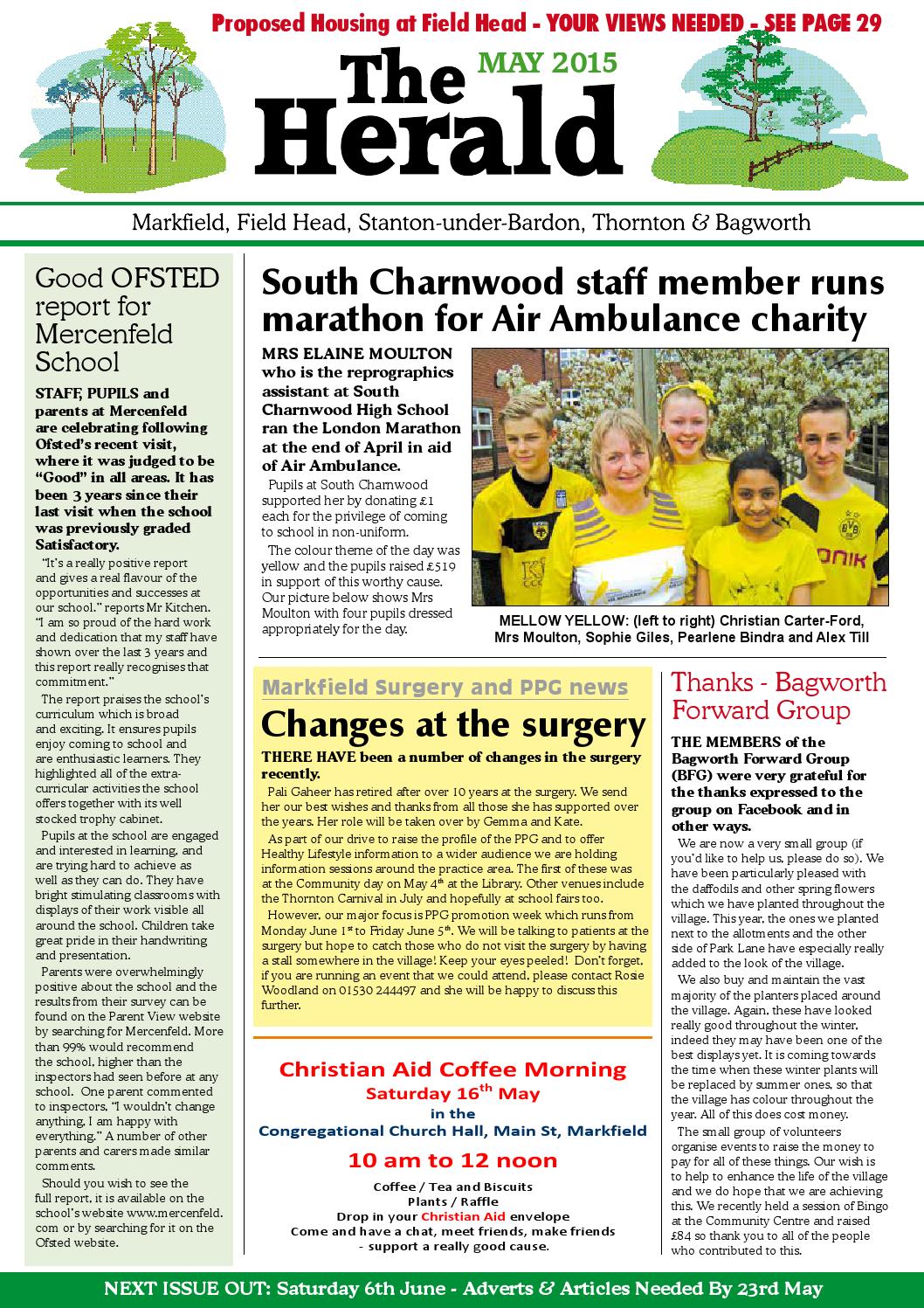 May 2015 herald magazine for web by Michael Wilkinson - Issuu