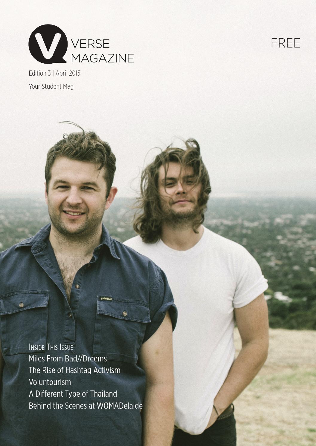 Verse Magazine Edition #3 | April 2015 by Verse Magazine - Issuu