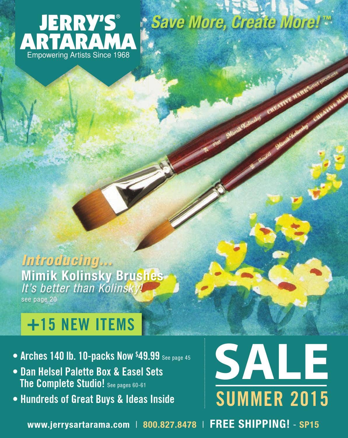 Jerry's Artarama Online Big Summer Art Supply Sale by Jerry's Artarama ...