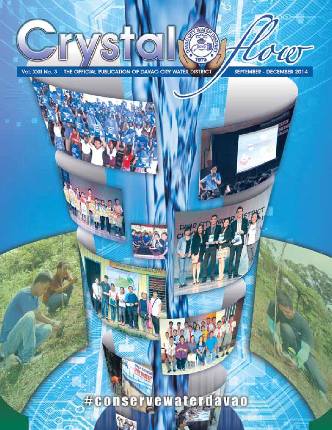 Crystal Flow September - December 2014 by Davao City Water District - Issuu