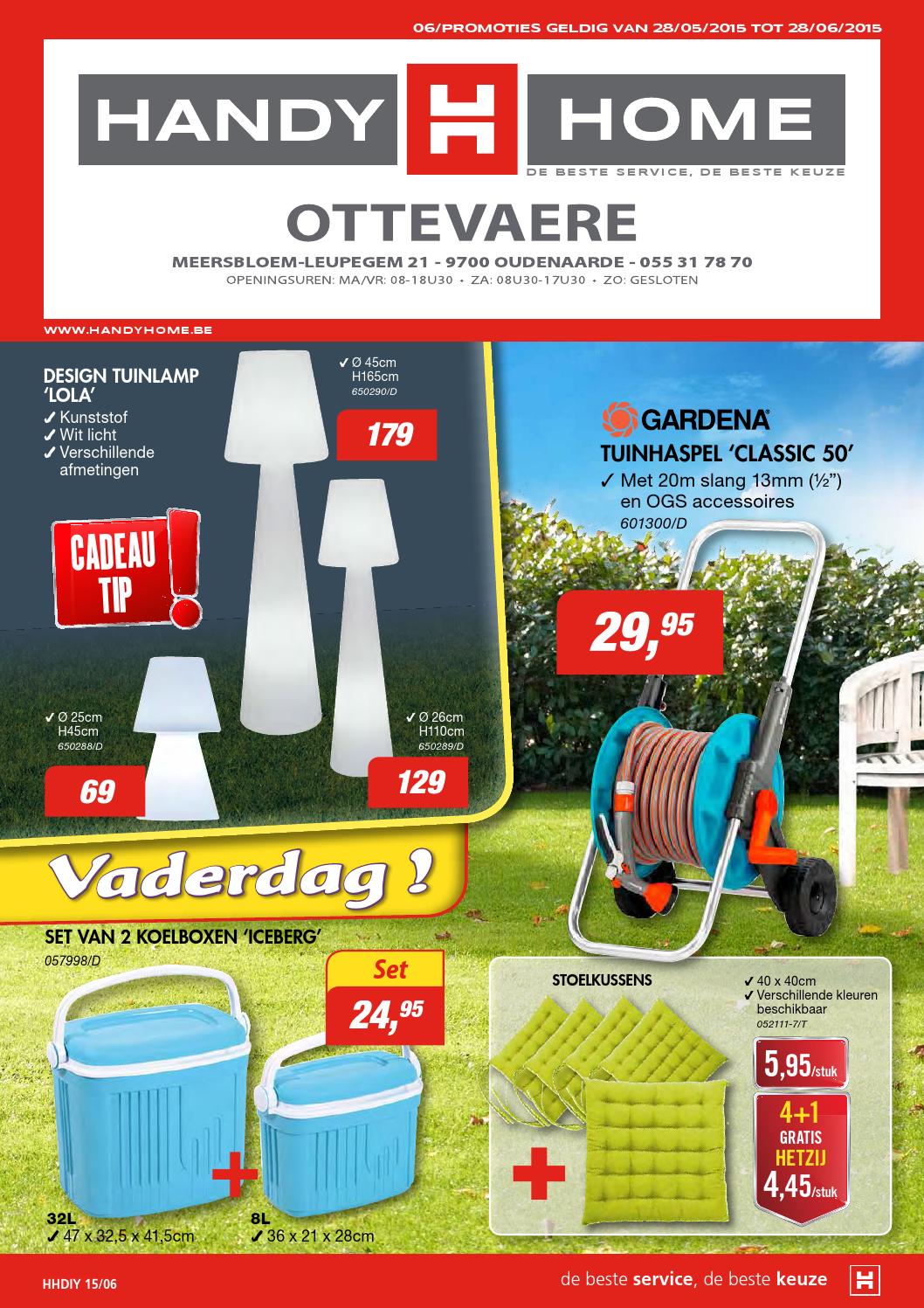 Handy Home folder - Juni 2015 by Bouwpunt Ottevaere - Issuu