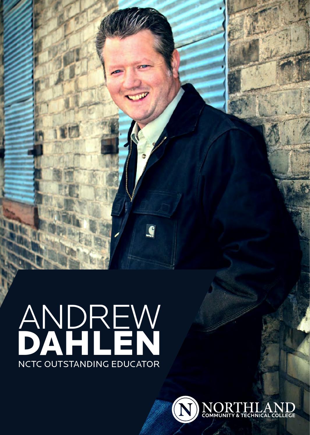 Andrew Dahlen - 2015 Educator of the Year Portfolio by Northland ...