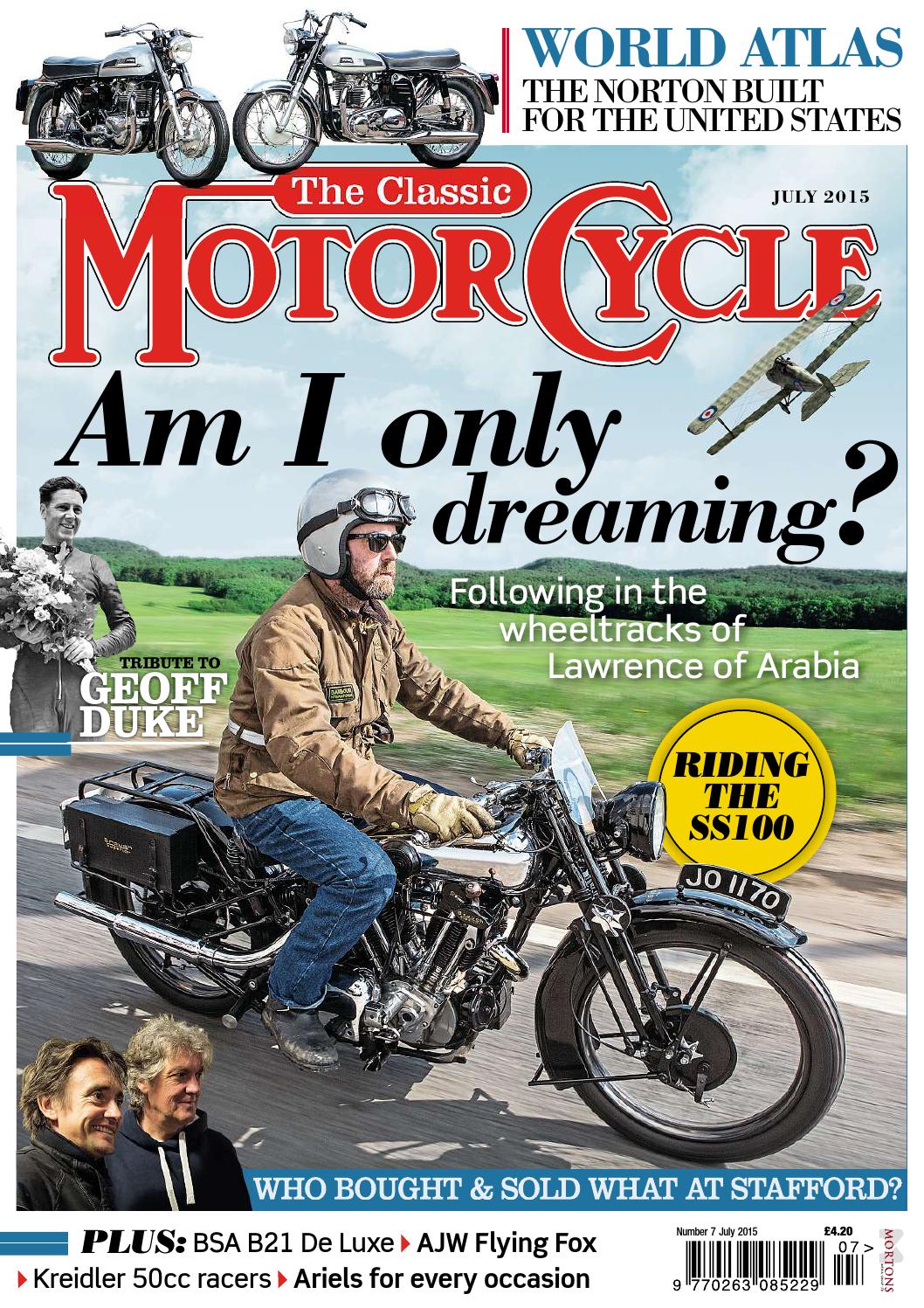 The Classic MotorCycle July 2015 by Mortons Media Group Ltd - Issuu