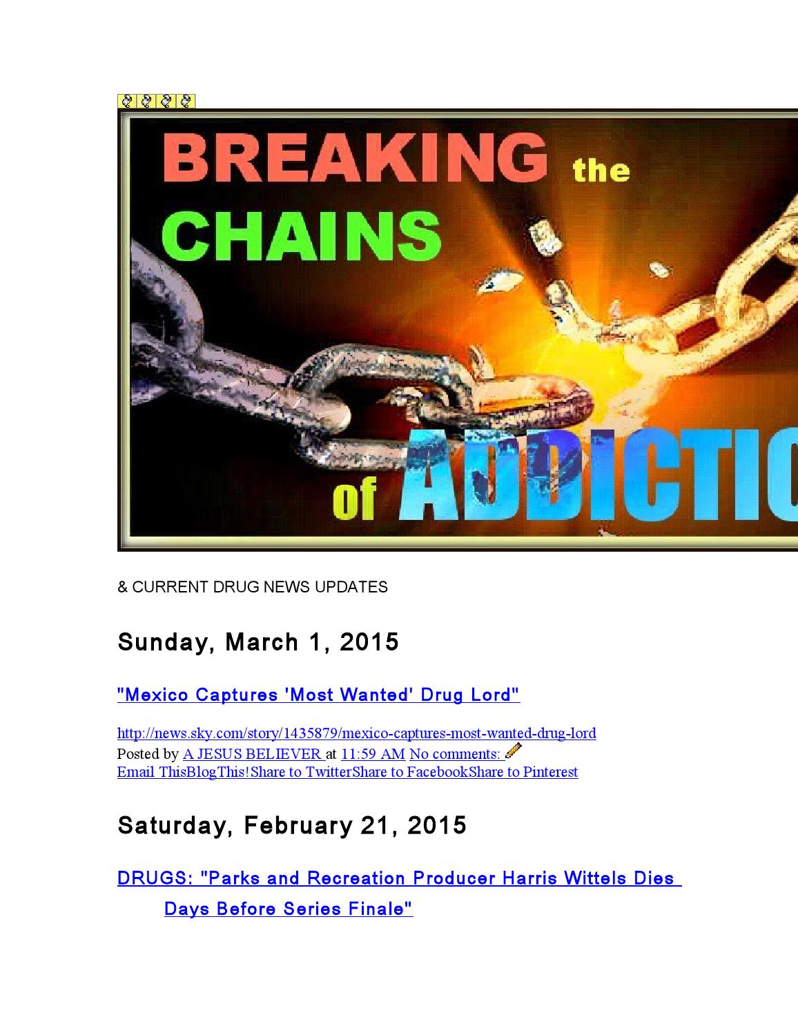 BREAK the CHAINS of ADDICTION ! by john philip vander kok - Issuu