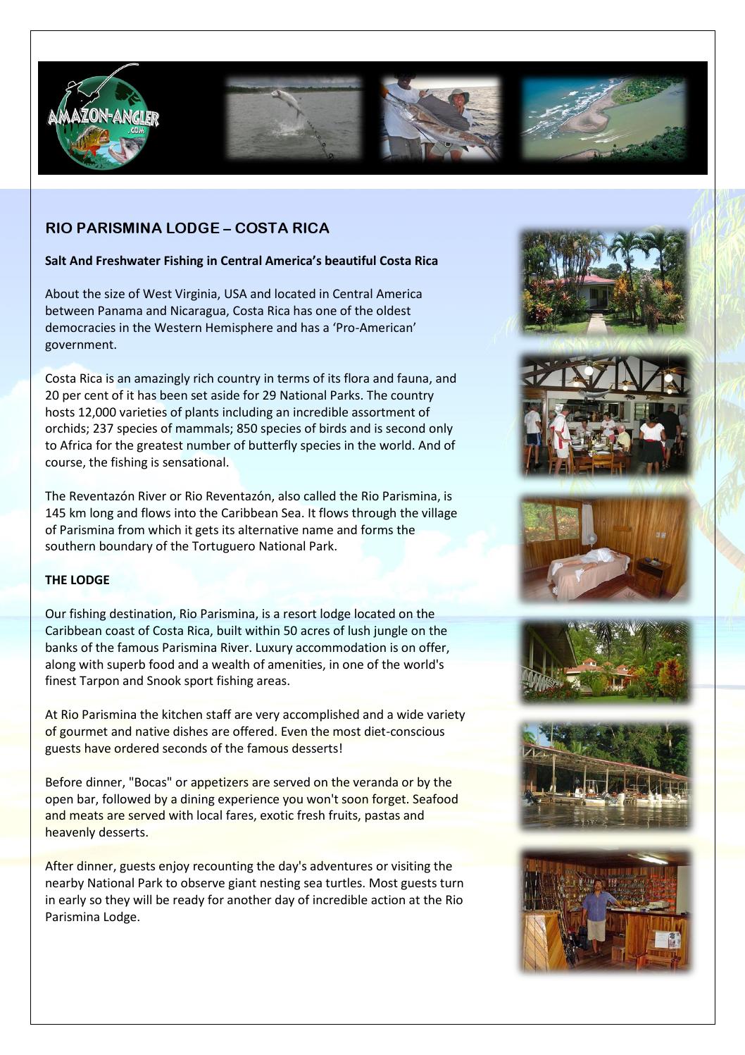 Uk version parismina costa rica by Steve Townson - Issuu