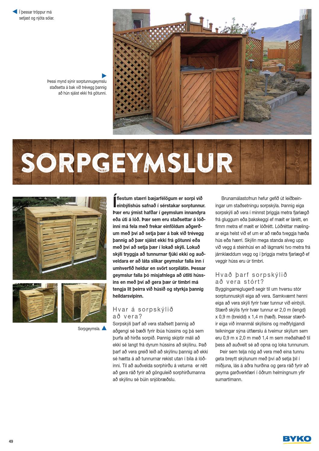 Handbók garðeigandans by BYKO ehf - Issuu