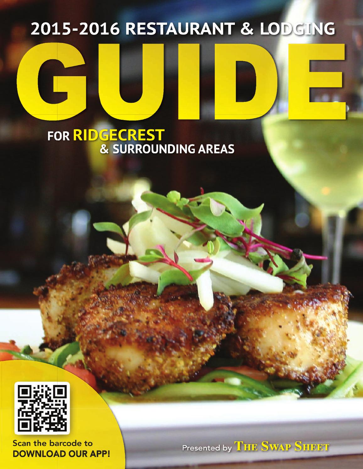 restaurant-guide-2015-2016 by The Swap Sheet - Issuu