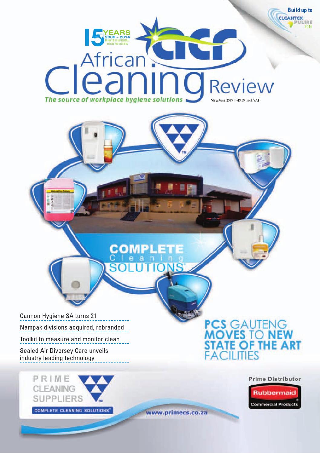 African Cleaning Review MayJune'15 issue by African Cleaning Review - Issuu