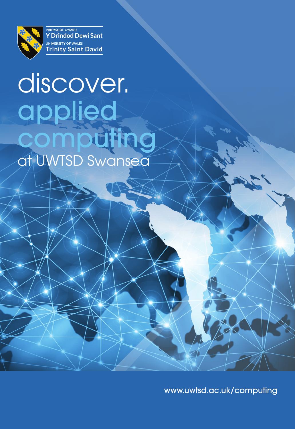 UWTSD Swansea: School of Applied Computing Brochure by University of ...