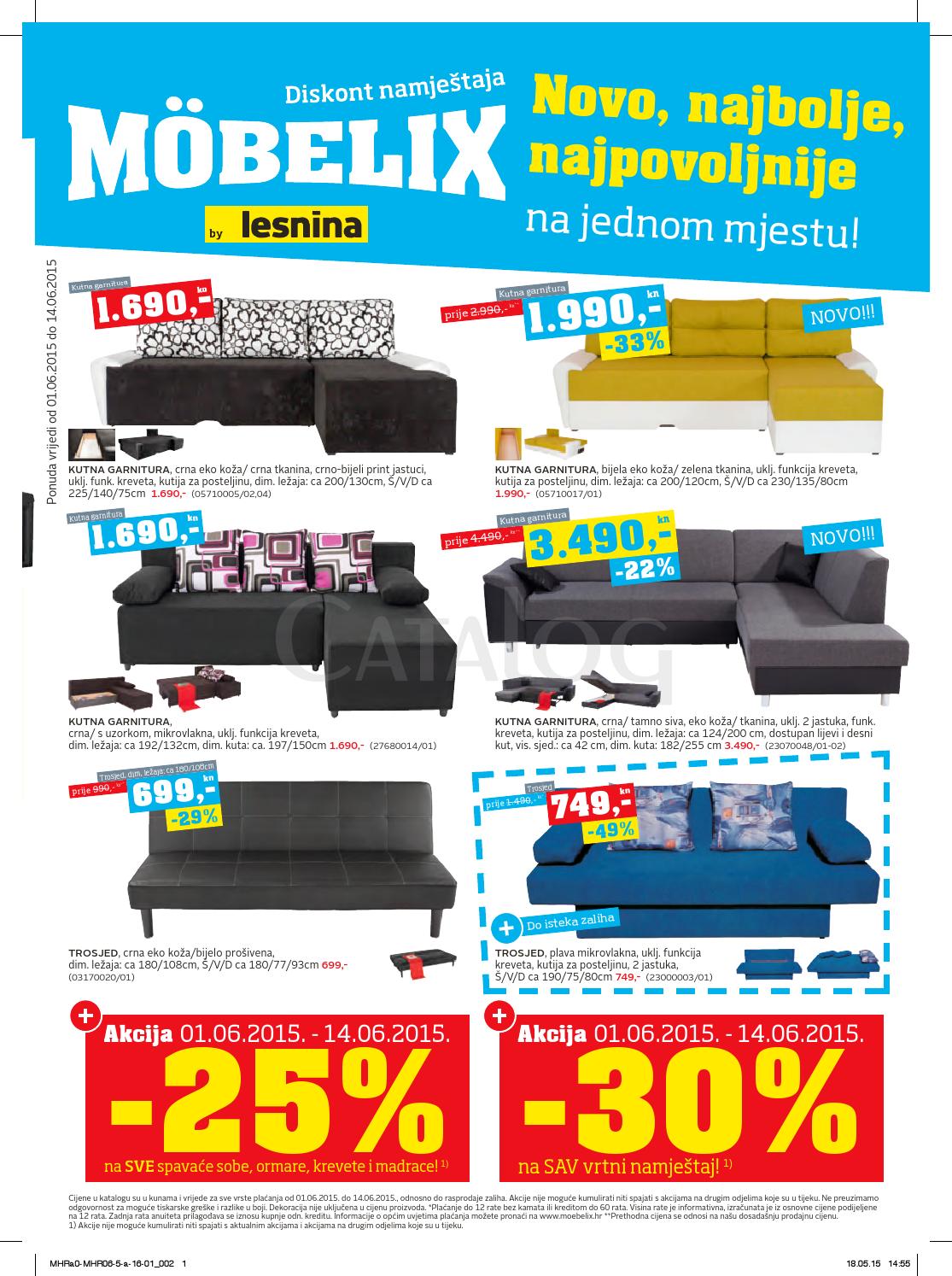 Mobelix katalog akcija od 01.-14.06.2015. by Catalog.hr - Issuu