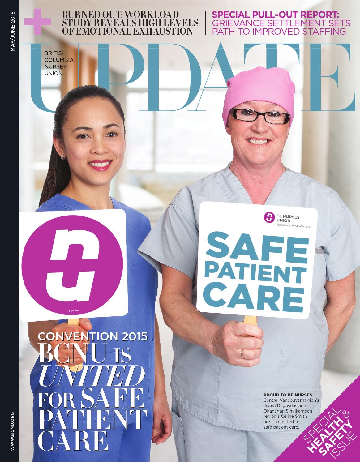 BCNU Update Magazine May-June 2015 by BC Nurses' Union - Issuu