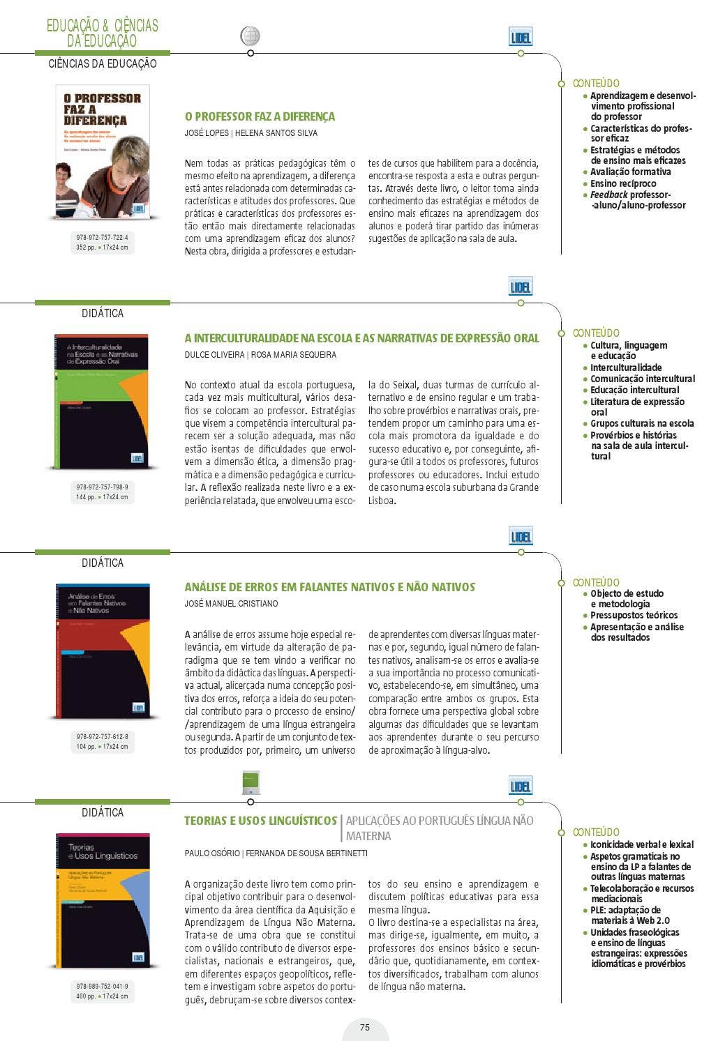 Catálogo Grupo Lidel - Brasil by Grupo Lidel - Issuu