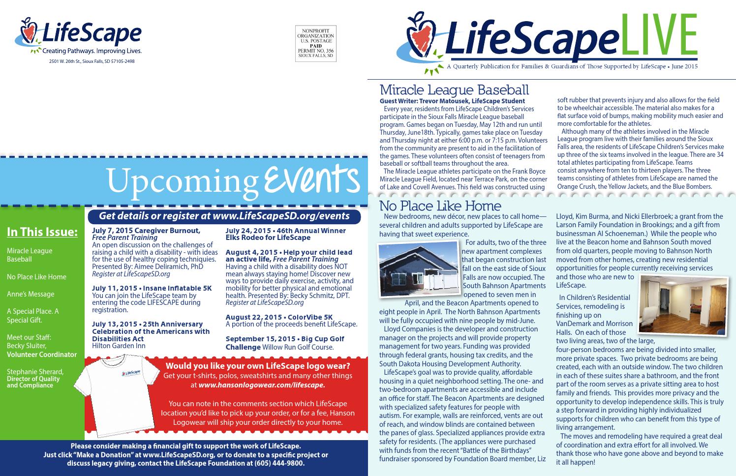 LifeScape Live - June 2015 by LifeScape - Issuu