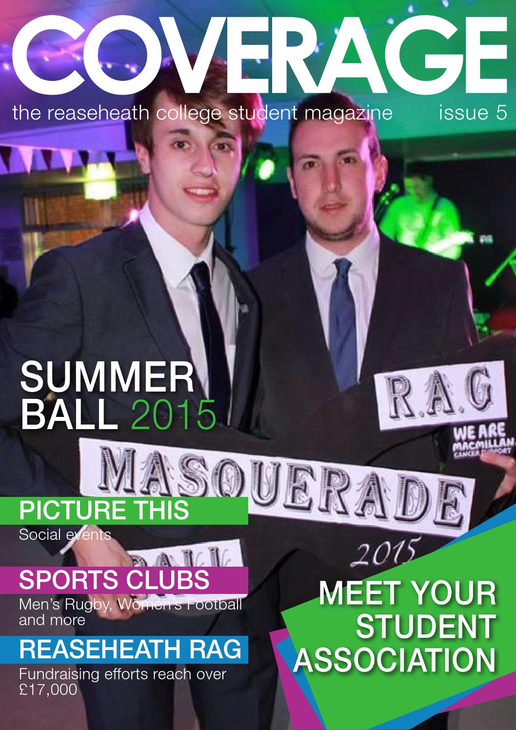 Reaseheath College - Coverage Magazine 5 by Reaseheath College - Issuu