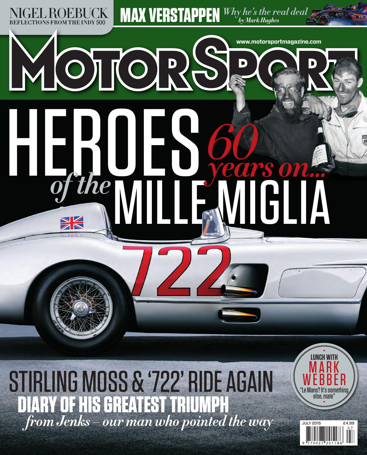 July 2015 issue of Motor Sport Magazine by Motor Sport Magazine - Issuu