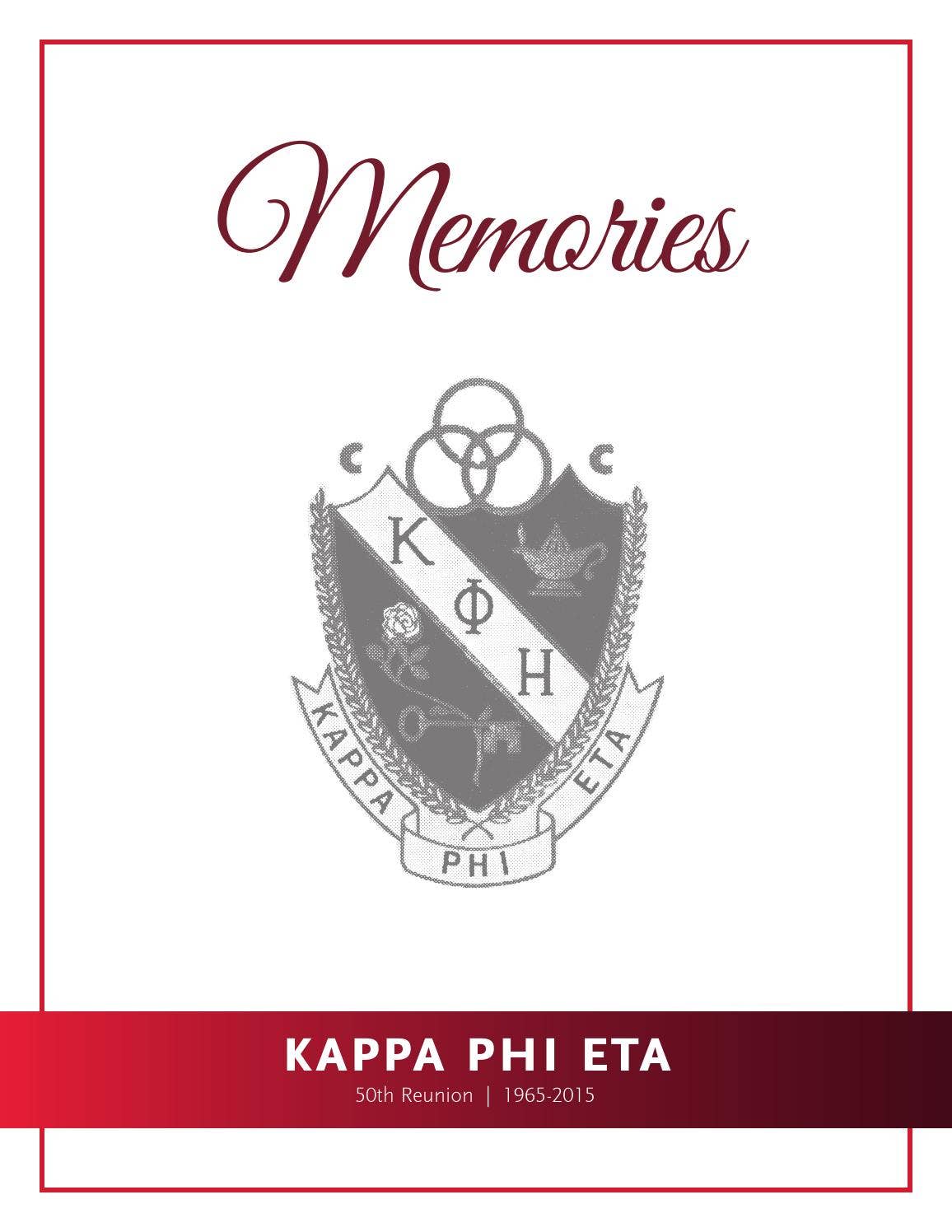 Kappa Phi Eta Memory Book by Carthage College - Issuu