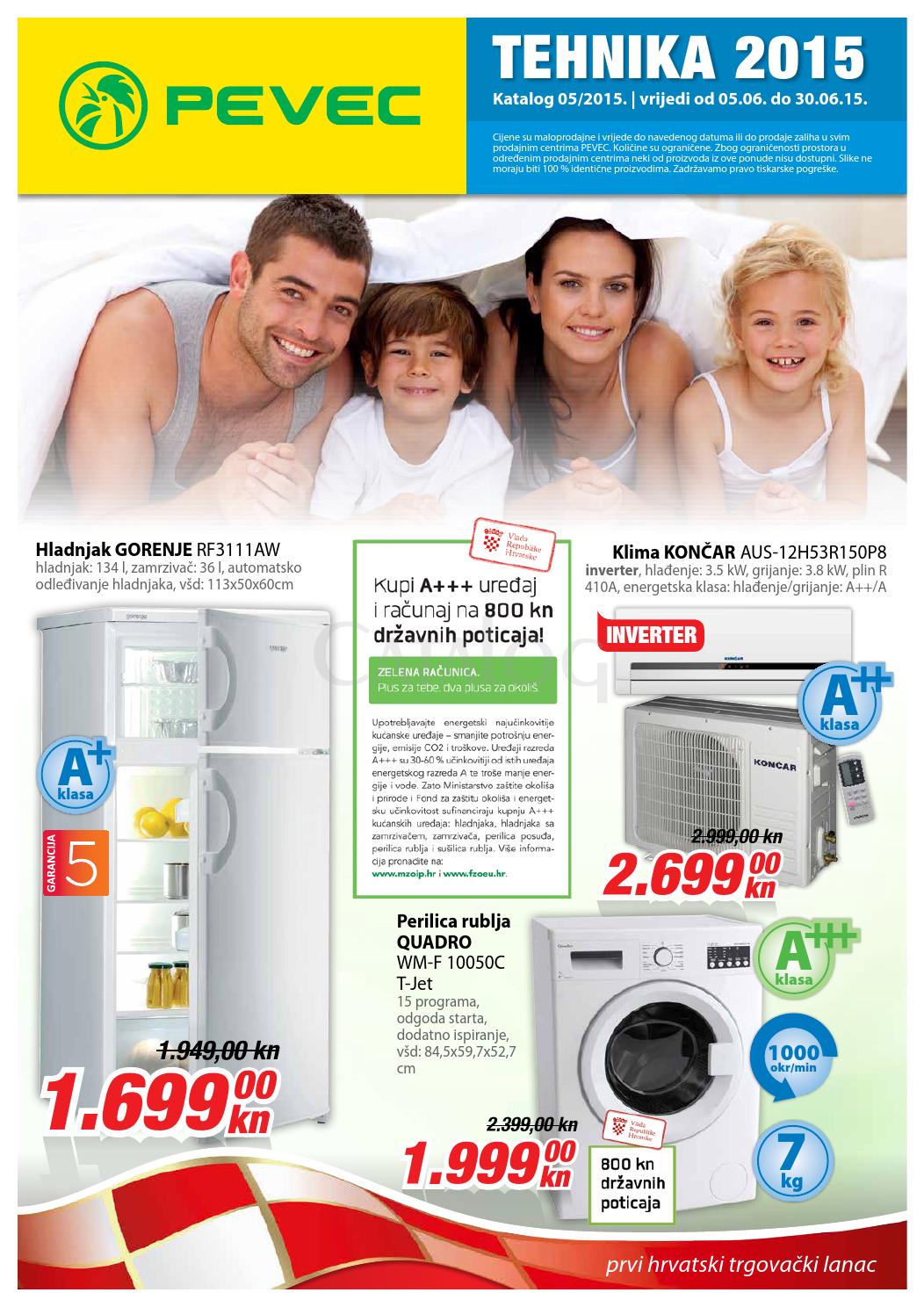 Pevec katalog tehnika od 05 30 06 2015 by Catalog.hr - Issuu