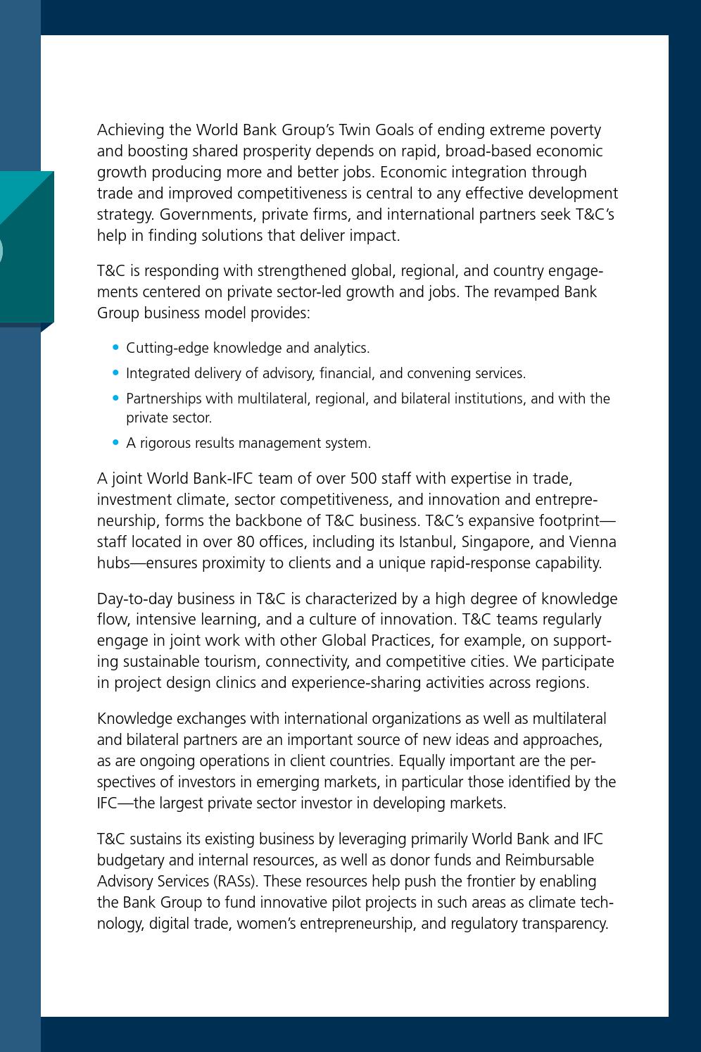 Trade and Competitiveness Global Practice by World Bank Group ...