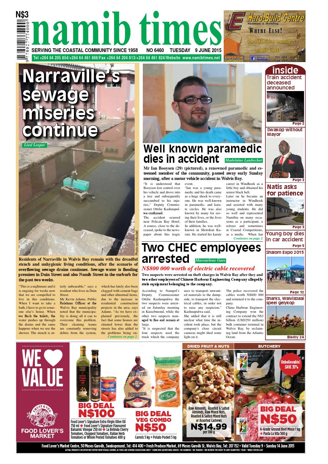 9 june namib times e edition by Namib Times Virtual - Issuu