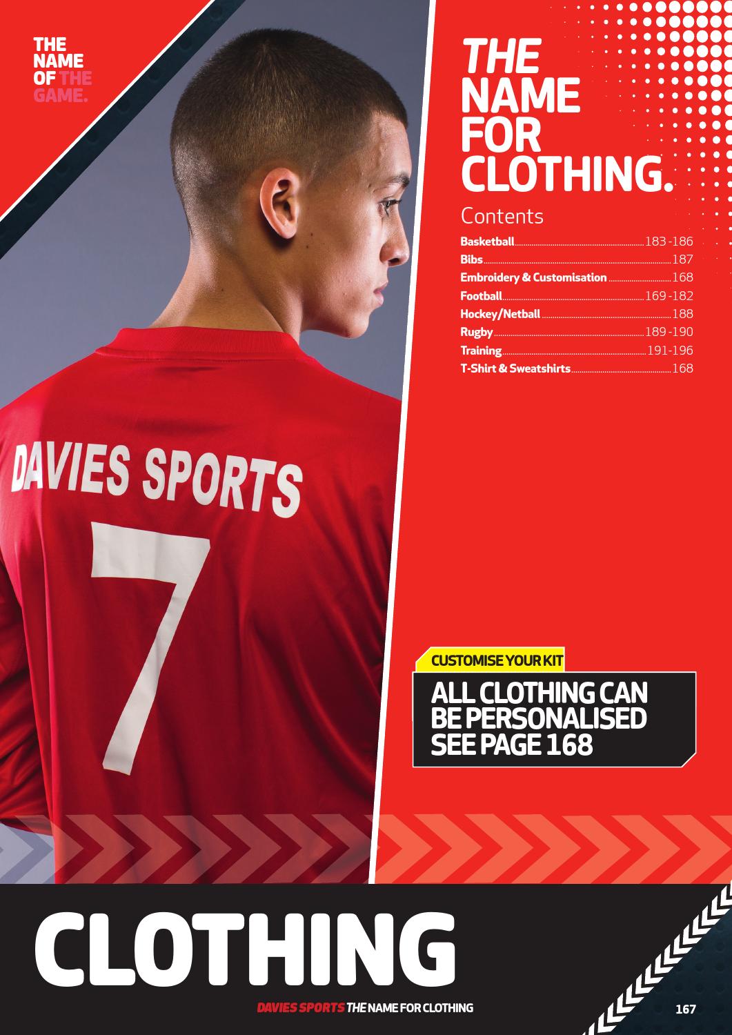 Davies Sports International Secondary 2015/16 - Clothing by Findel Ltd ...