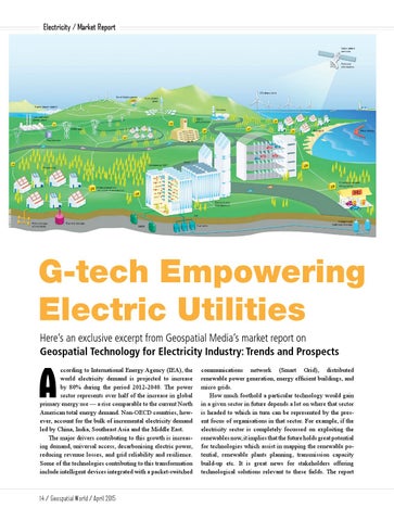 Geospatial world magazine gis electric utilities smart grid april 2015 ...